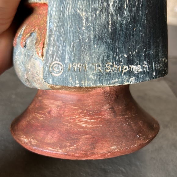 Vintage | Art | 999 R Shipman Handcast And Painted Saints Statues 115 ...